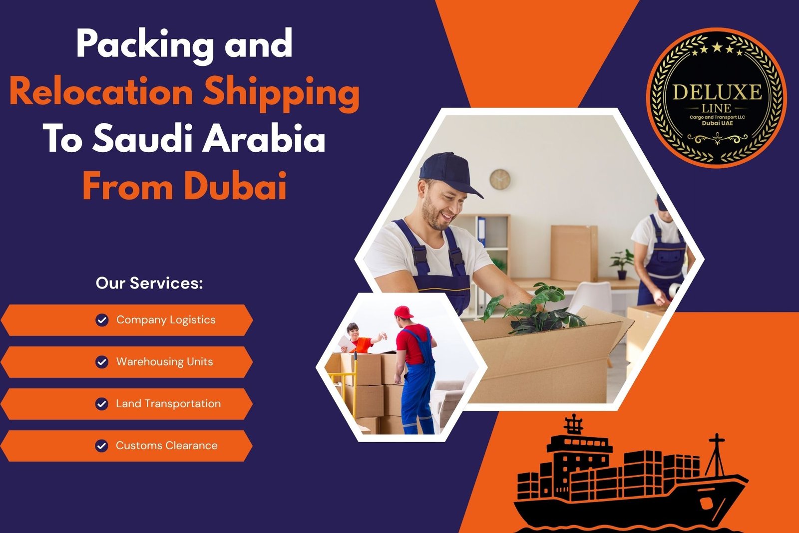 Shipping To Saudi Arabia From Dubai - deluxemover.com