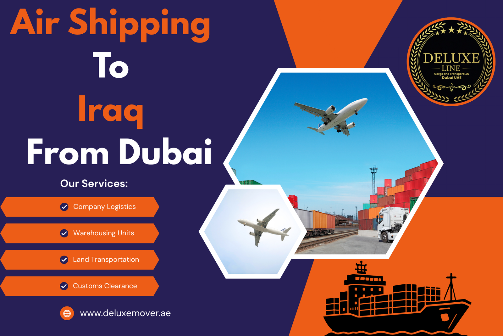 Shipping To Iraq From Dubai - deluxemover.com